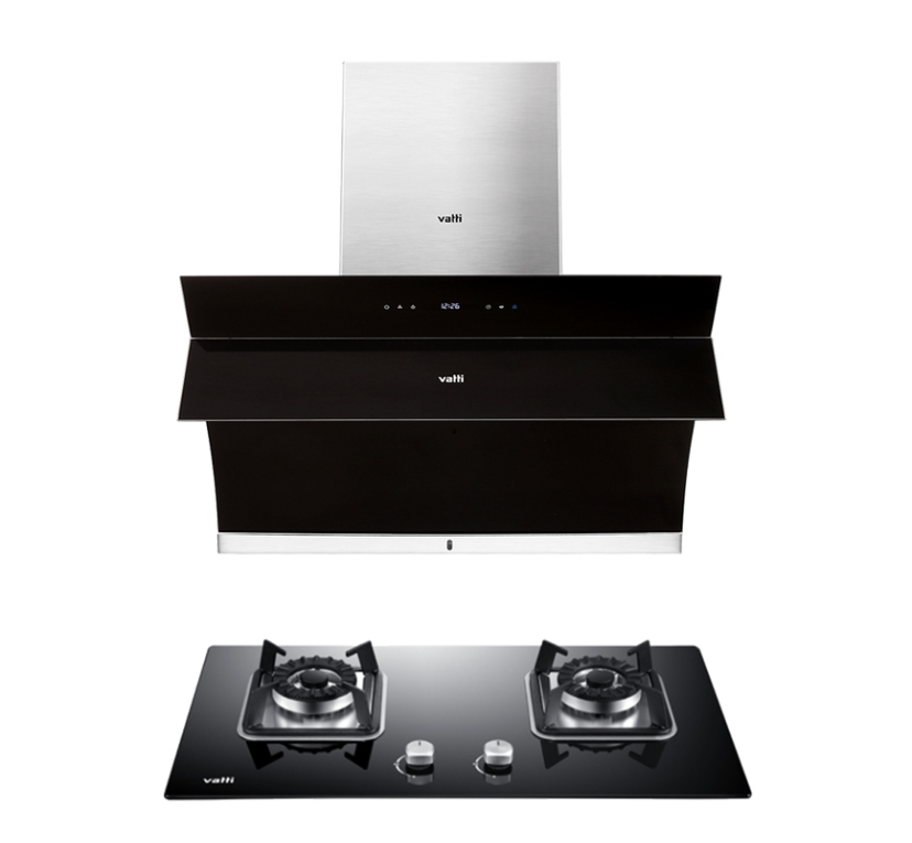 华帝(vatti)J656AH+B866B 侧吸油烟机燃气灶具 烟灶套餐 20立方大吸力自动洗 1000℃聚能灶-牛家易建材商城